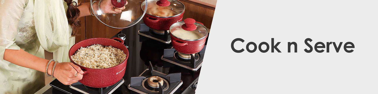 Buy Cook n Serve Set Online at Low Prices in India | Wonderchef