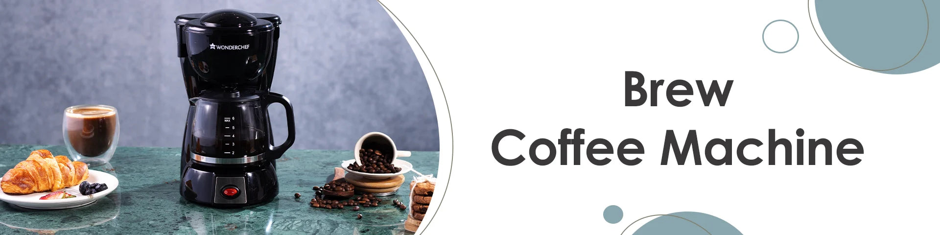 Brew Coffee Machines | Wonderchef