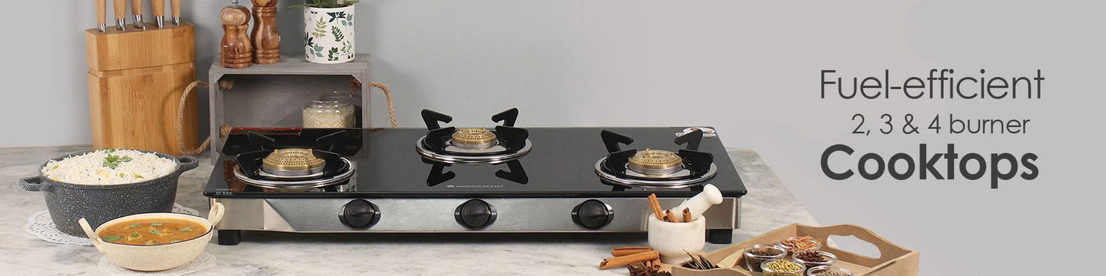 Buy Cooktop 4 Burner Online: Exclusive Offers at Wonderchef ...
