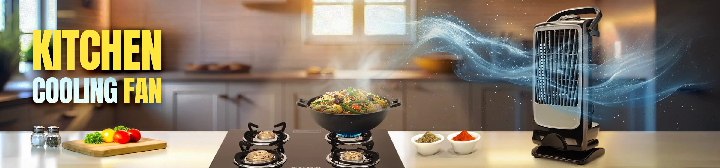 Kitchen Cooling Fan