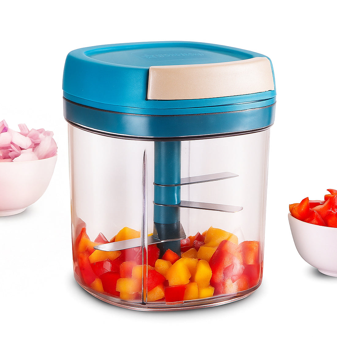 Pulse Vegetable String Chopper | Vegetable Cutter | 900ml | 6 Sharp St