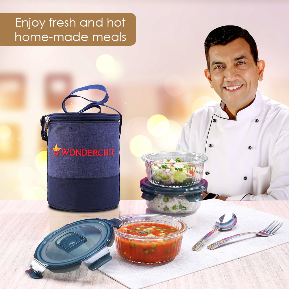Verona Lunch Box Set of 3 Pcs – Wonderchef