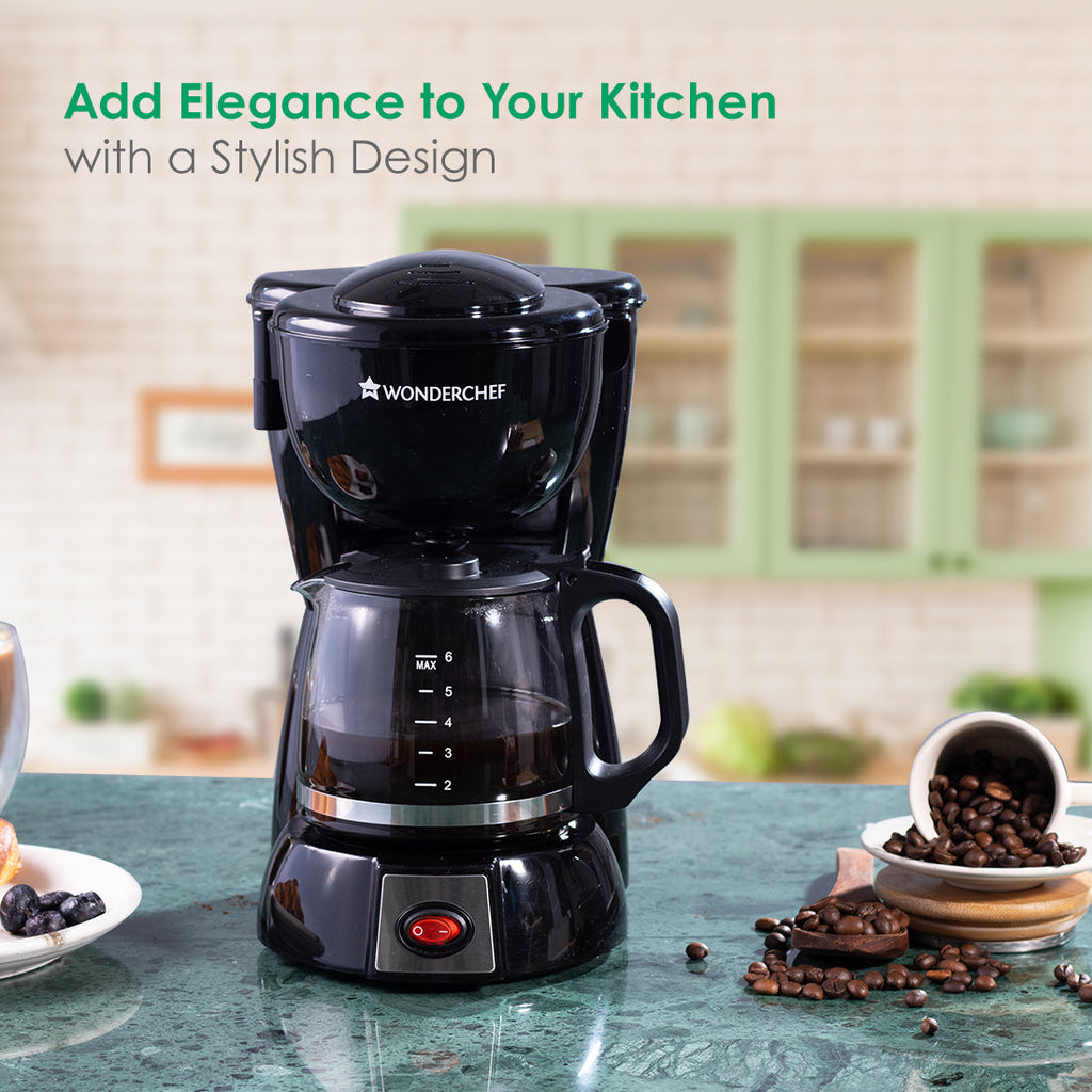 Onyx Brew Coffee Maker, Borosilicate Glass Carafe, Anti-Drip System, F ...