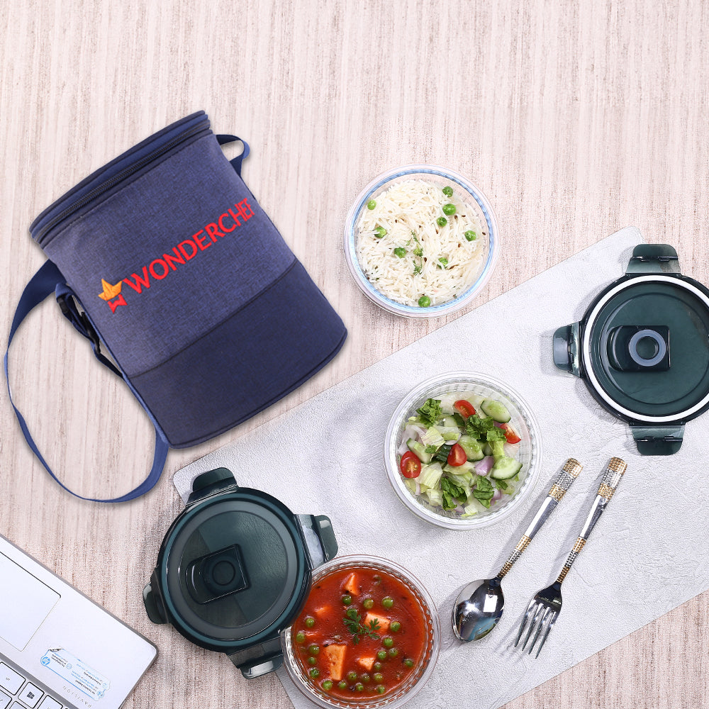 Verona Lunch Box Set of 3 Pcs – Wonderchef