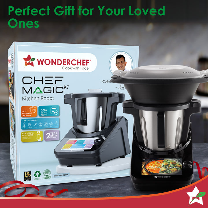 Wonderchef Renewed Chef Magic | All-in-One Kitchen Robot | Automatic C