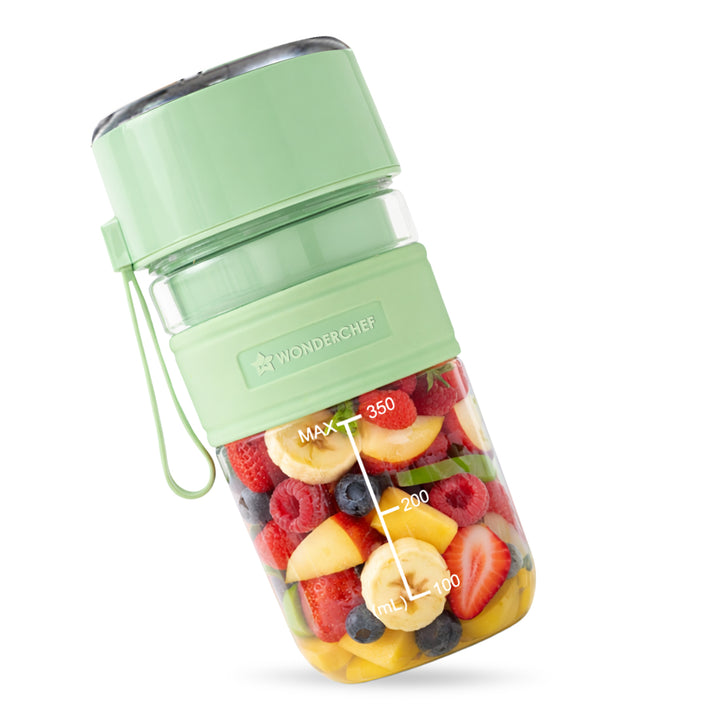 Nutri-cup Zip Portable Blender | 350ml | Blend & Sip with Flip Top Sip