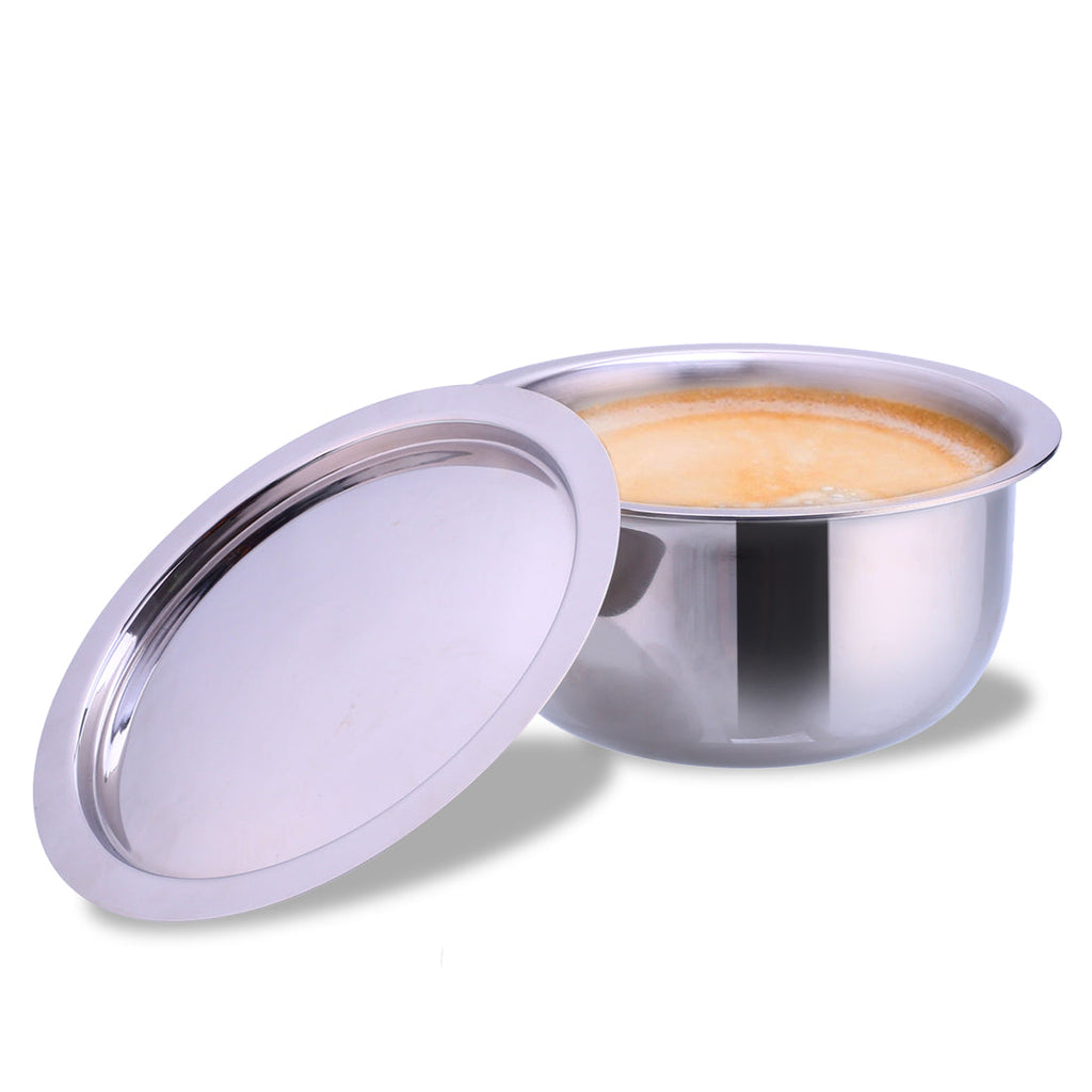 Wonderchef Nigella 3-Ply Stainless Steel Cooking Pot 16cm | Cookware Online