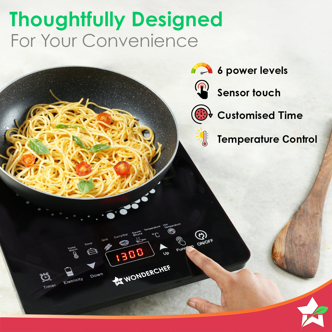 Wonderchef Easy Cook Hot Plate Infrared Technology | Cooktop Online ...