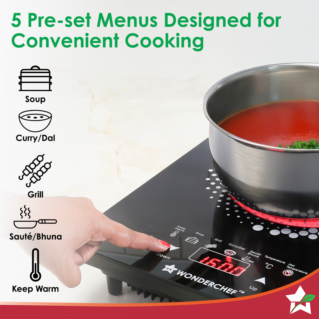 Wonderchef Easy Cook Hot Plate Infrared Technology | Cooktop Online ...
