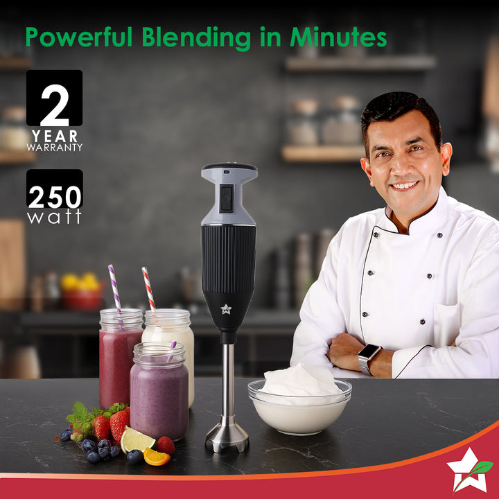 Wonderchef Prima Plus Hand Blender | Blend Mix and Whisk Easily