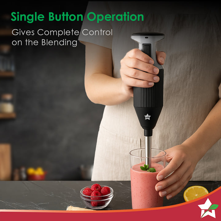 Wonderchef Prima Plus Hand Blender | Blend Mix and Whisk Easily