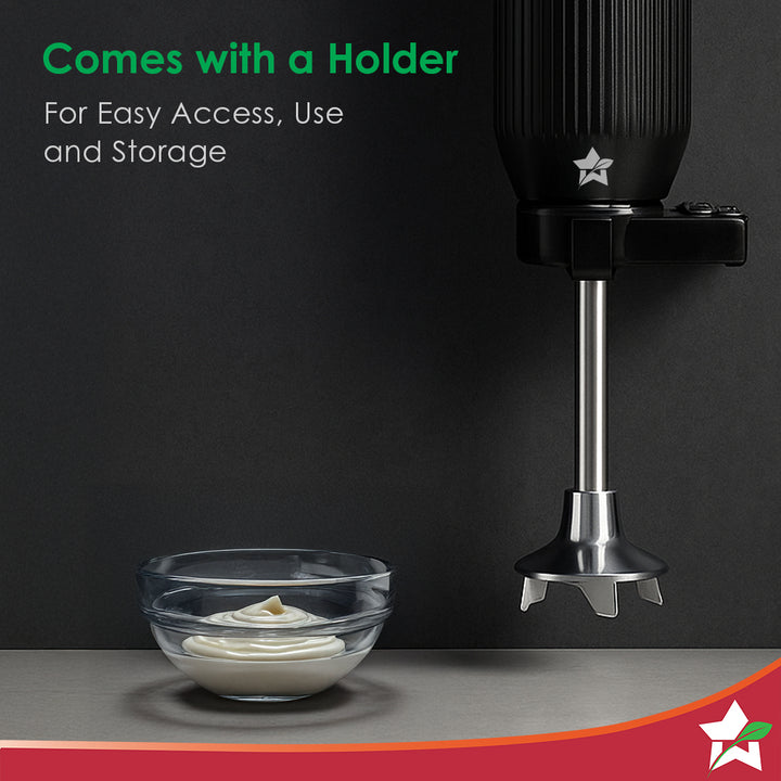 Wonderchef Prima Plus Hand Blender | Blend Mix and Whisk Easily