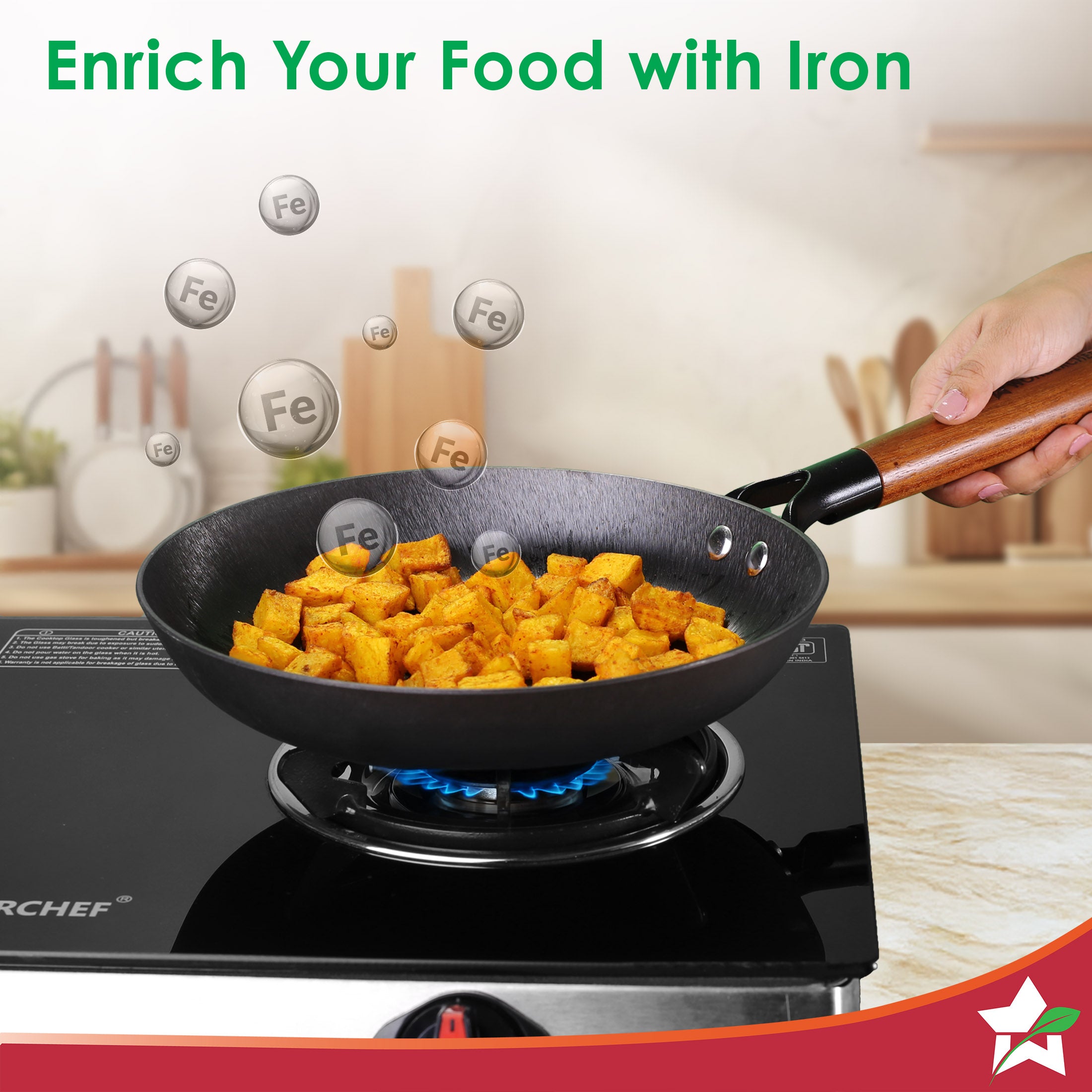 Buy Ferro Light Cast Iron Fry Pan 1.4L Online at Best Prices