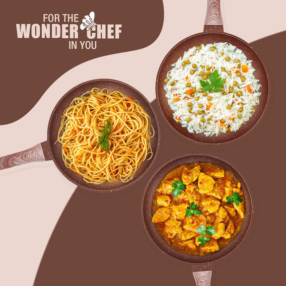 Wonderchef Duralife Die-Cast Fry Pan | Cook with Confidence