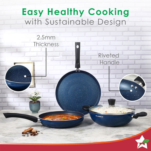 Shop Galaxy Cookware 4 Piece Set Online @ Best Price