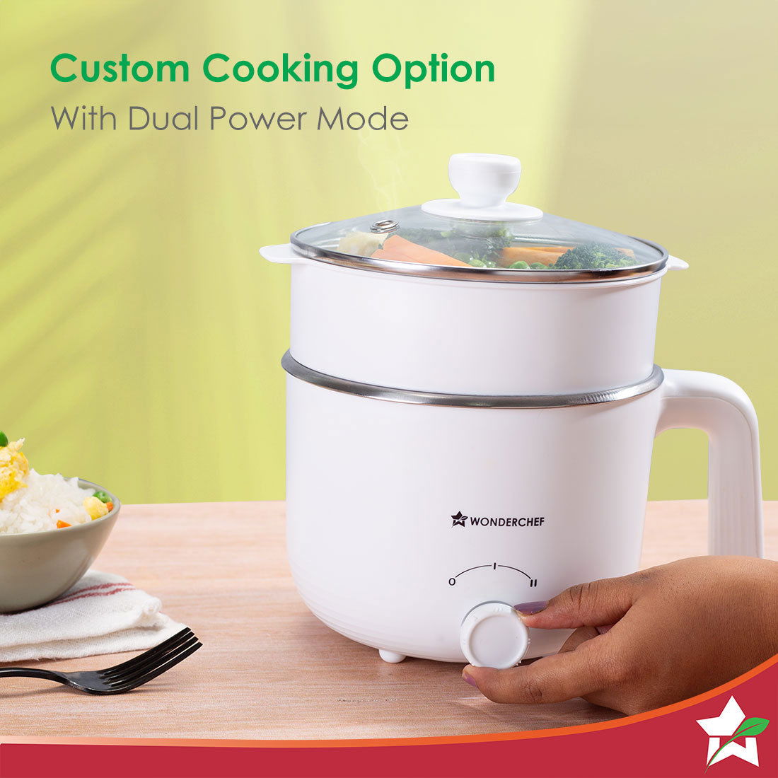 Luxe Multi Cook Kettle | Dual Power Modes | Quick Boiling | Automatic ...