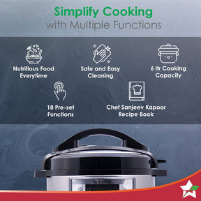Buy Nutripot Electric Pressure Cooker,6L Online At Best Price ...