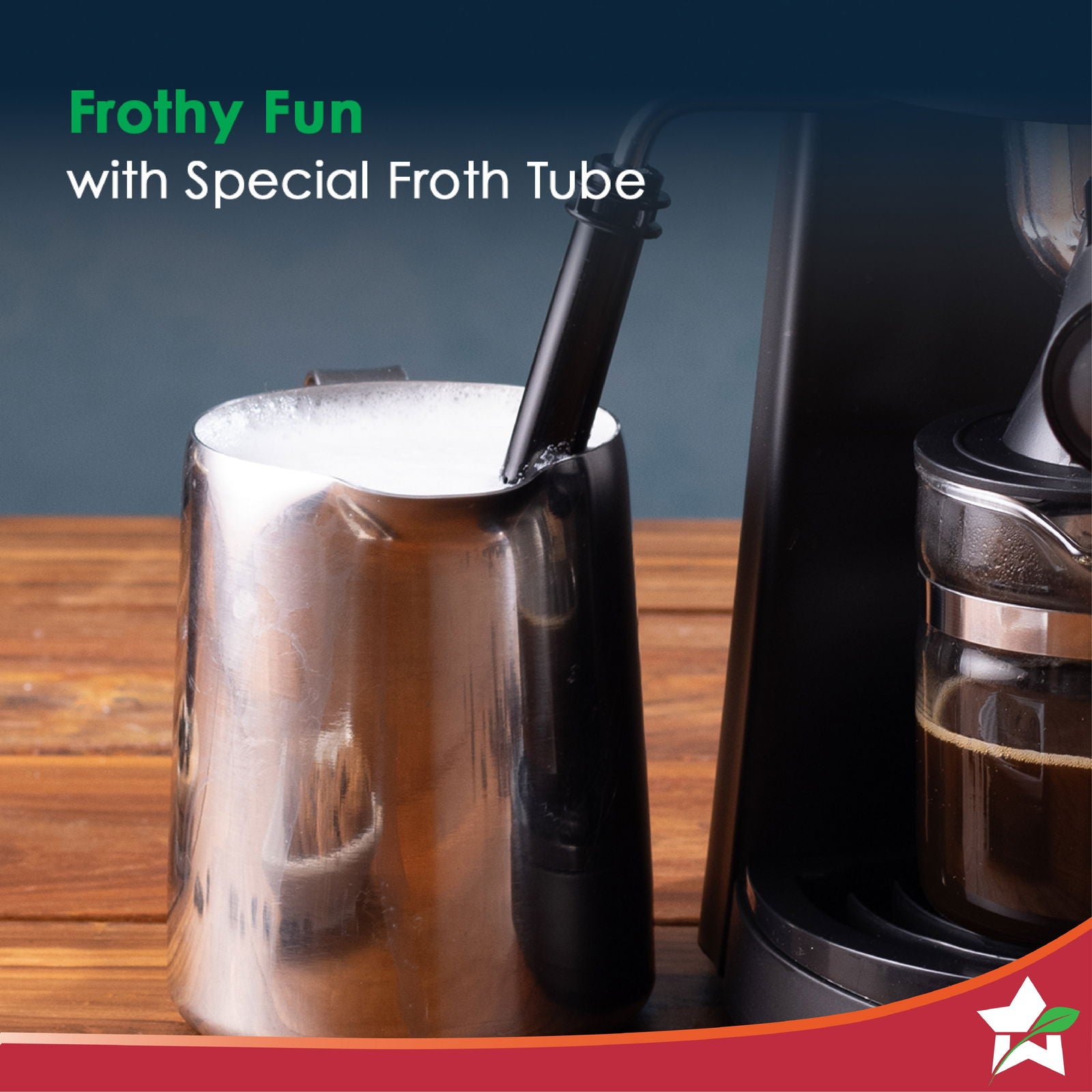 Regenta Espresso Coffee Maker 5-bar | Built in Milk Frother | Make Esp ...