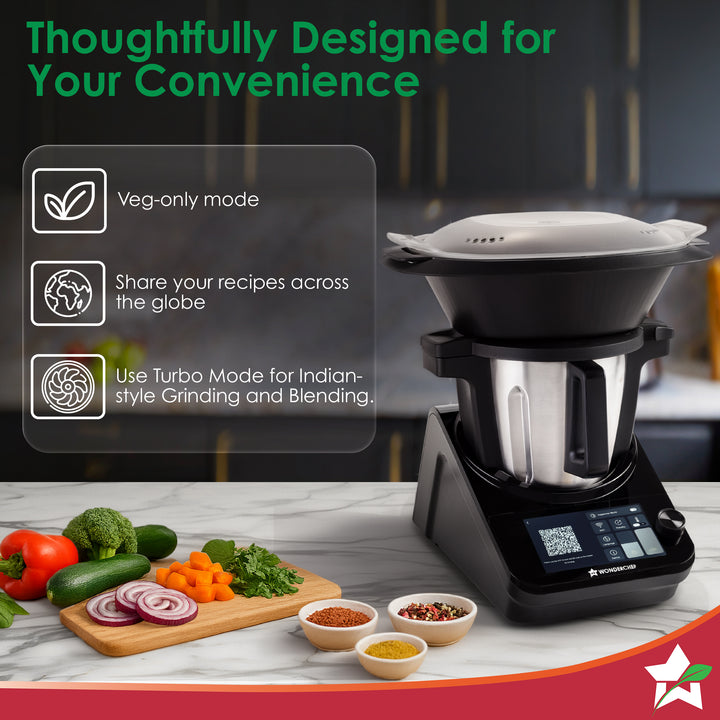 Wonderchef Renewed Chef Magic | All-in-One Kitchen Robot | Automatic C