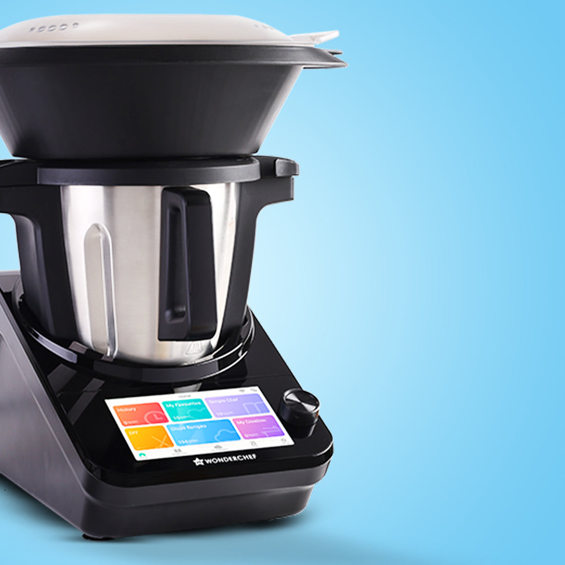 Chef Magic Kitchen Robot, Automatic Cooking Assistant, 500+ Recipes by