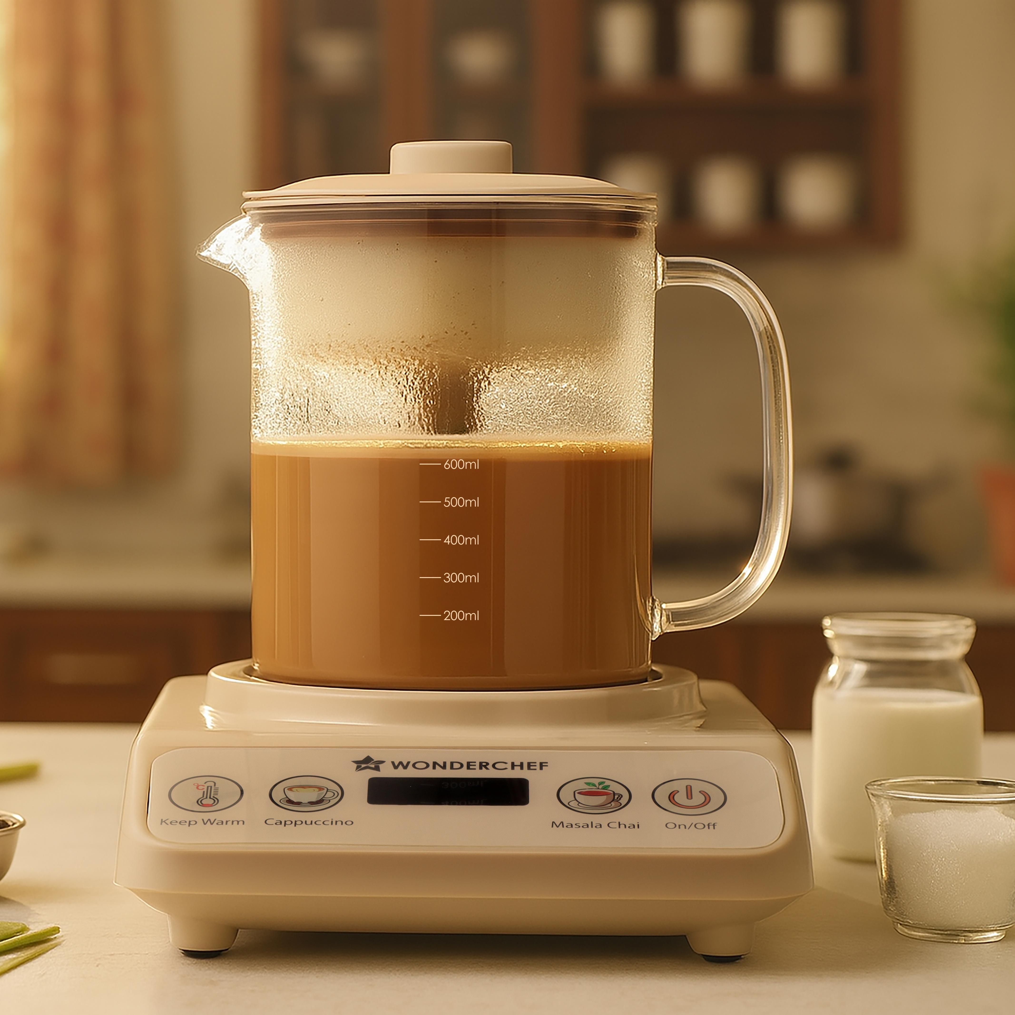 Chai Magic, Fully Automatic Tea & Cappuccino Maker, Make Masala Chai/C ...