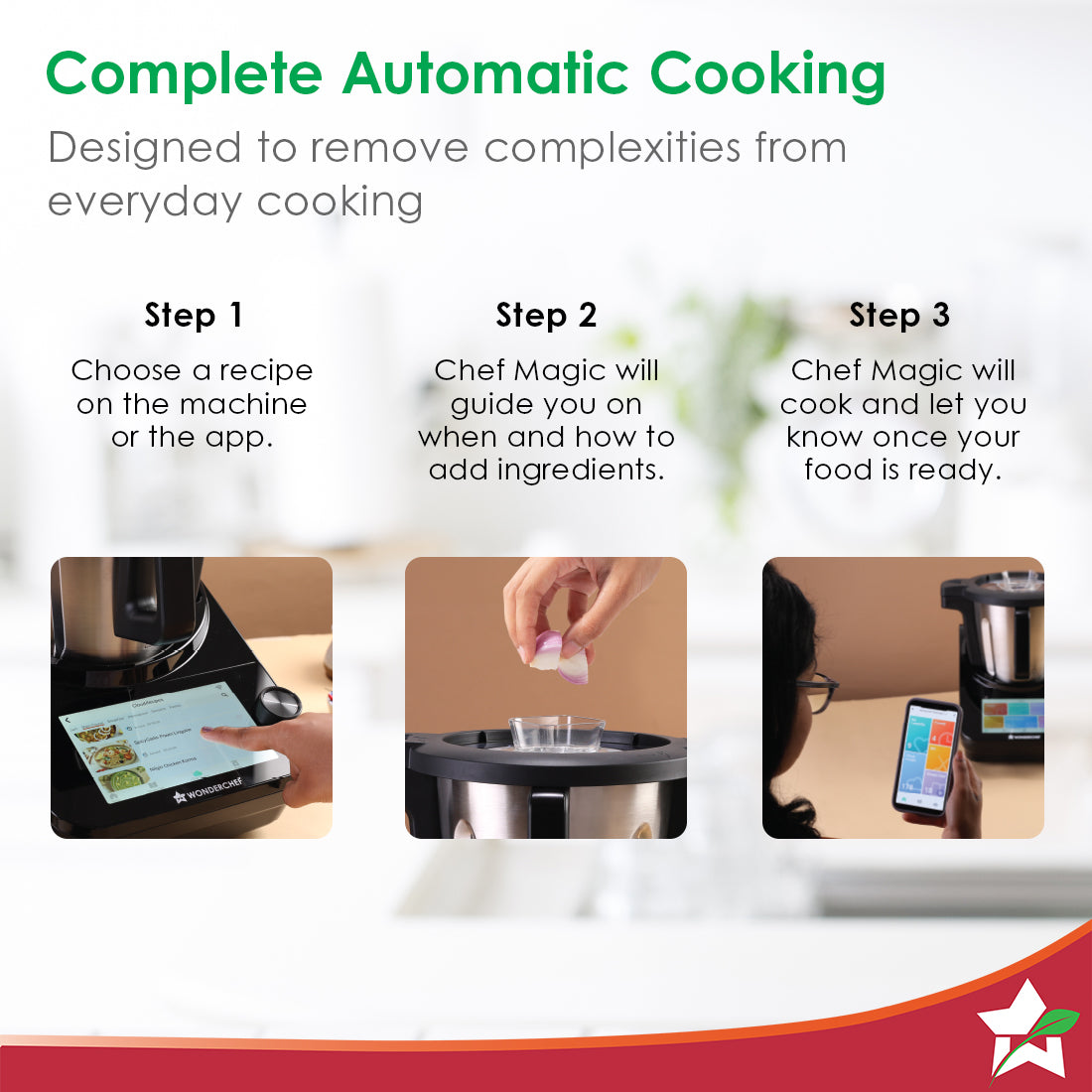 Wonderchef Chef Magic - All-in-One Kitchen Robot – Wonderchef India