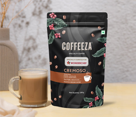 Buy Cremoso Freshly Roasted Ground Coffee & Beans, Premium Grade Online ...