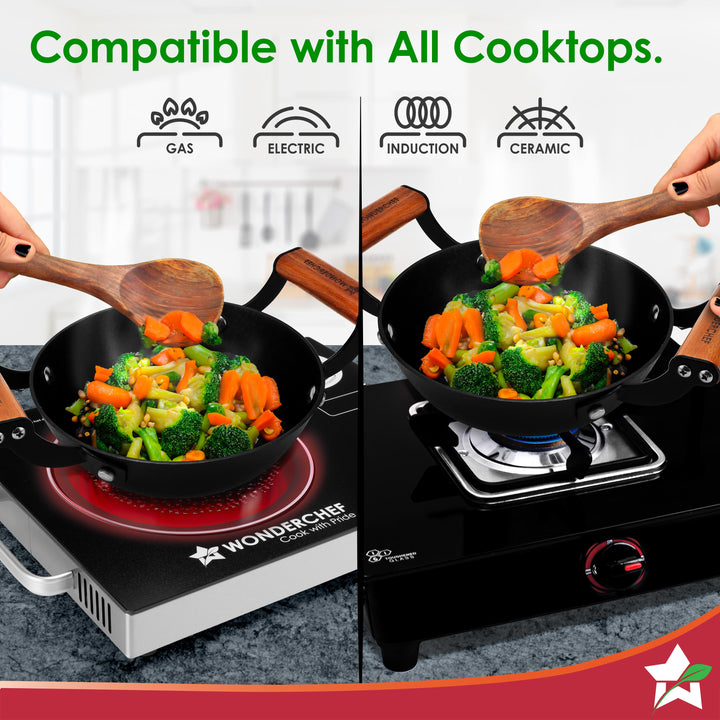 Shop Ferro Cast-Iron Frying Pan 26cm Online @ Best Price