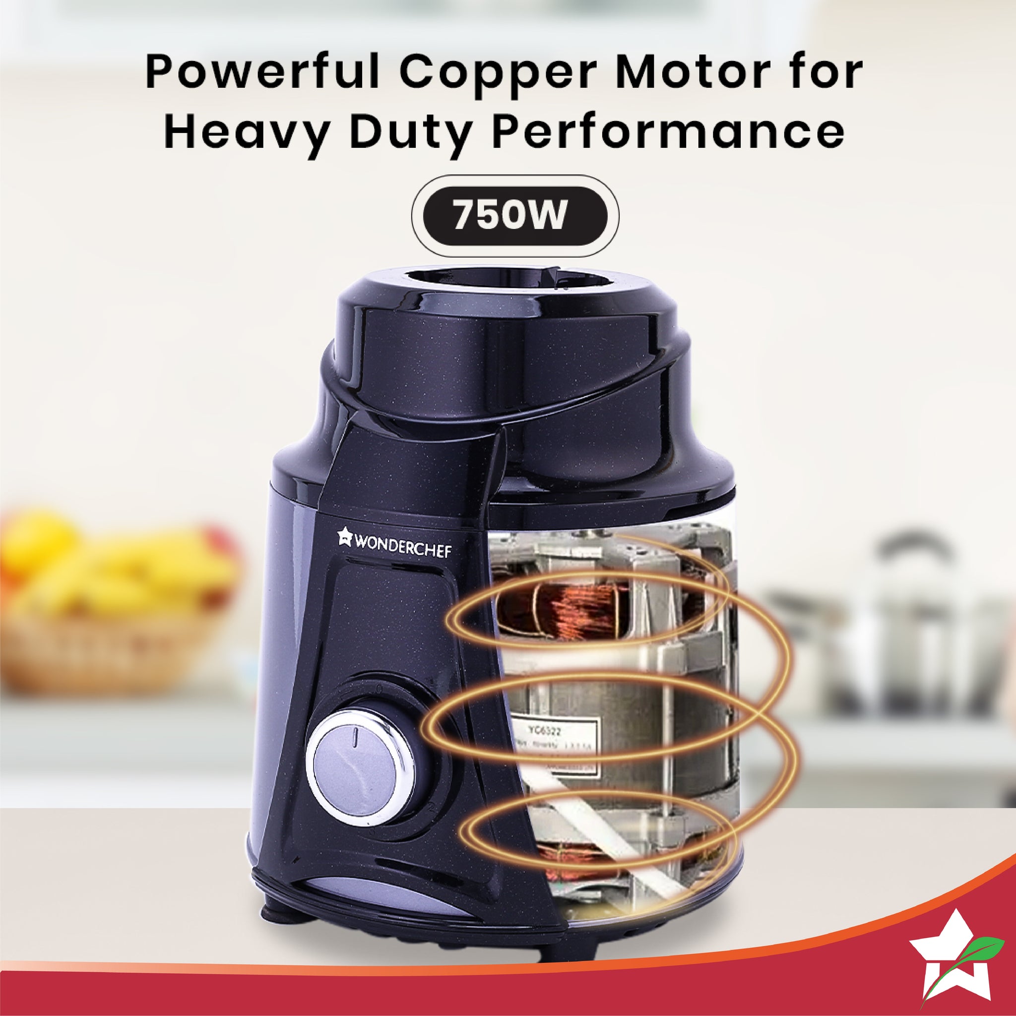 Load image into Gallery viewer, Galaxy Mixer Grinder 750W 100% Copper ...