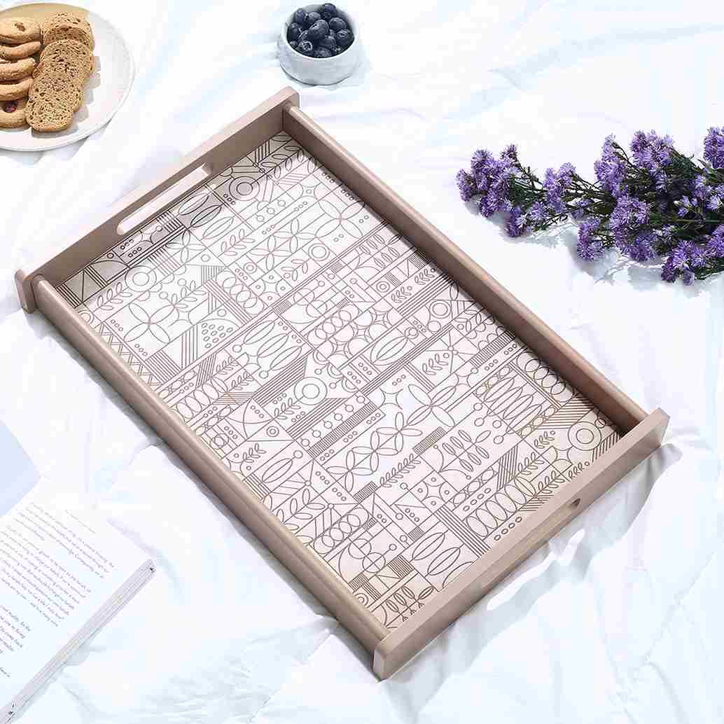 Casablanca Tray Geometric Pattern - Large – Wonderchef